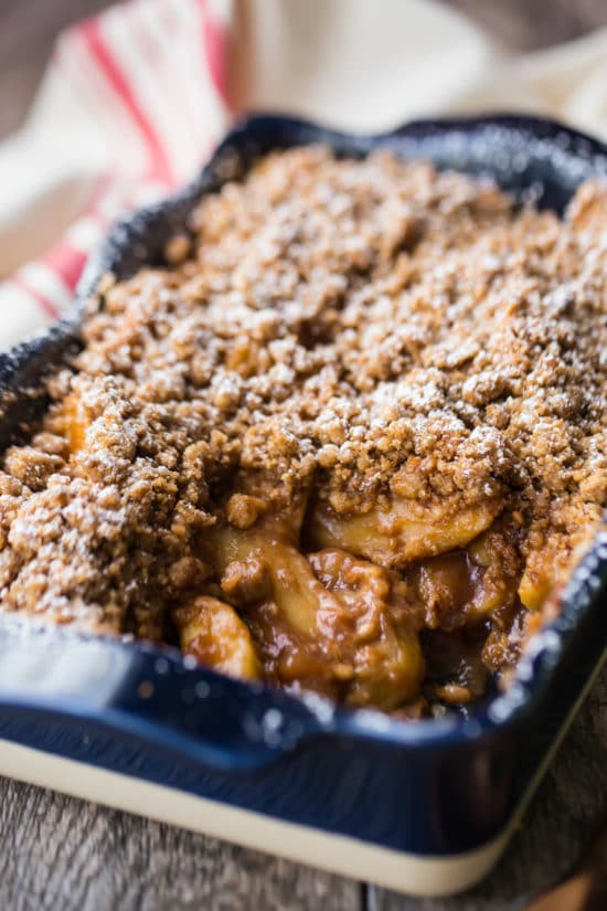 Easy Apple Crisp Recipe - Baking A Moment