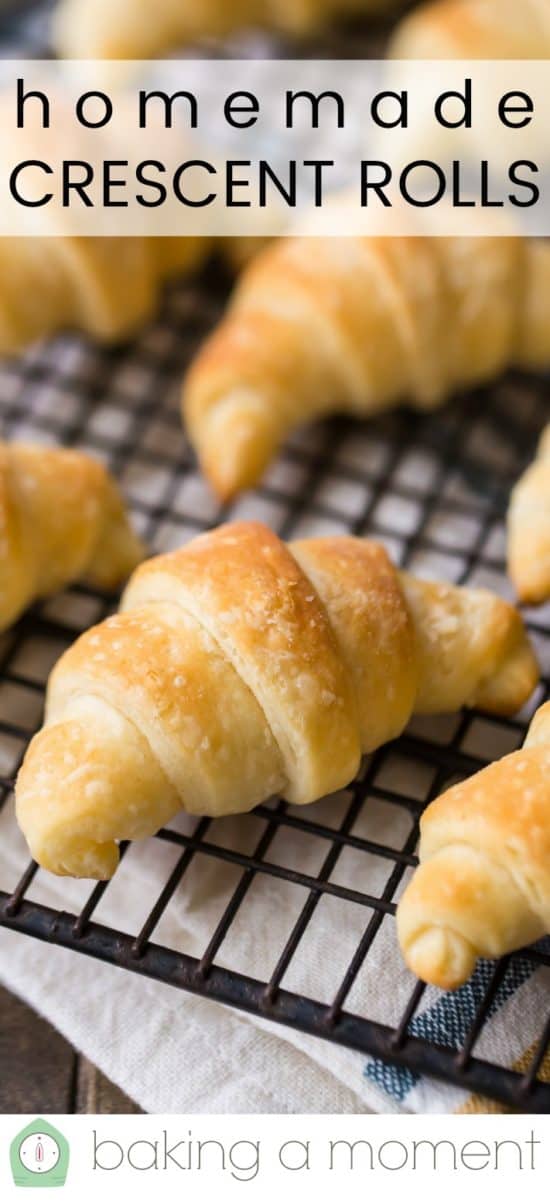 Homemade Crescent Rolls - Baking A Moment