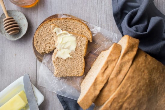 Soft Whole Wheat Bread- perfect for sandwiches -Baking a Moment