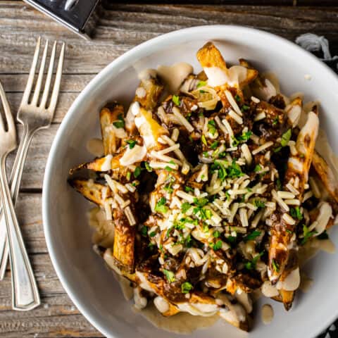 Killer Poutine Recipe: A full meal with hidden veg! -Baking a Moment