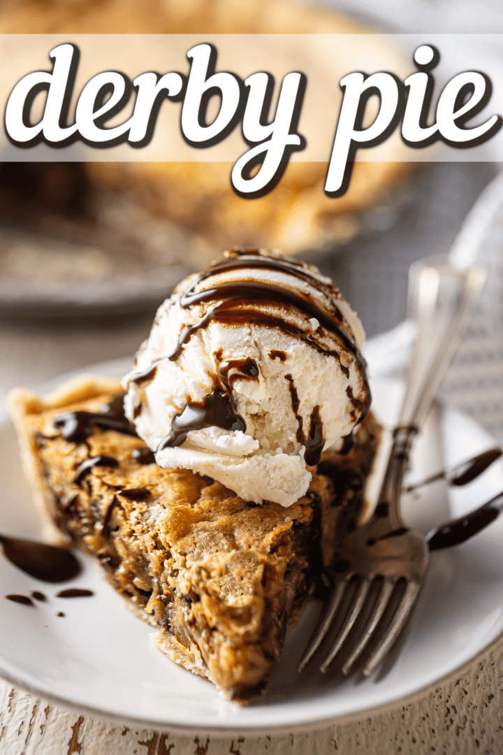 Kentucky Derby Pie: Nutty, gooey, & chocolate-y. -Baking a Moment