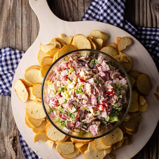 Hoagie Dip Recipe: An Italian sub, in dip form! -Baking a Moment