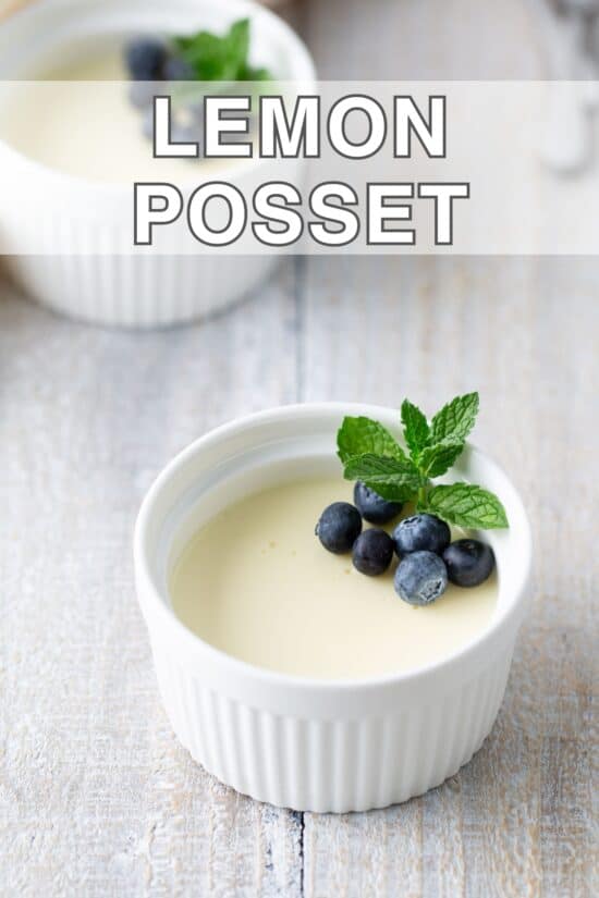 Creamy Lemon Posset Recipe: Bright, tangy, & so easy to make! - Baking ...