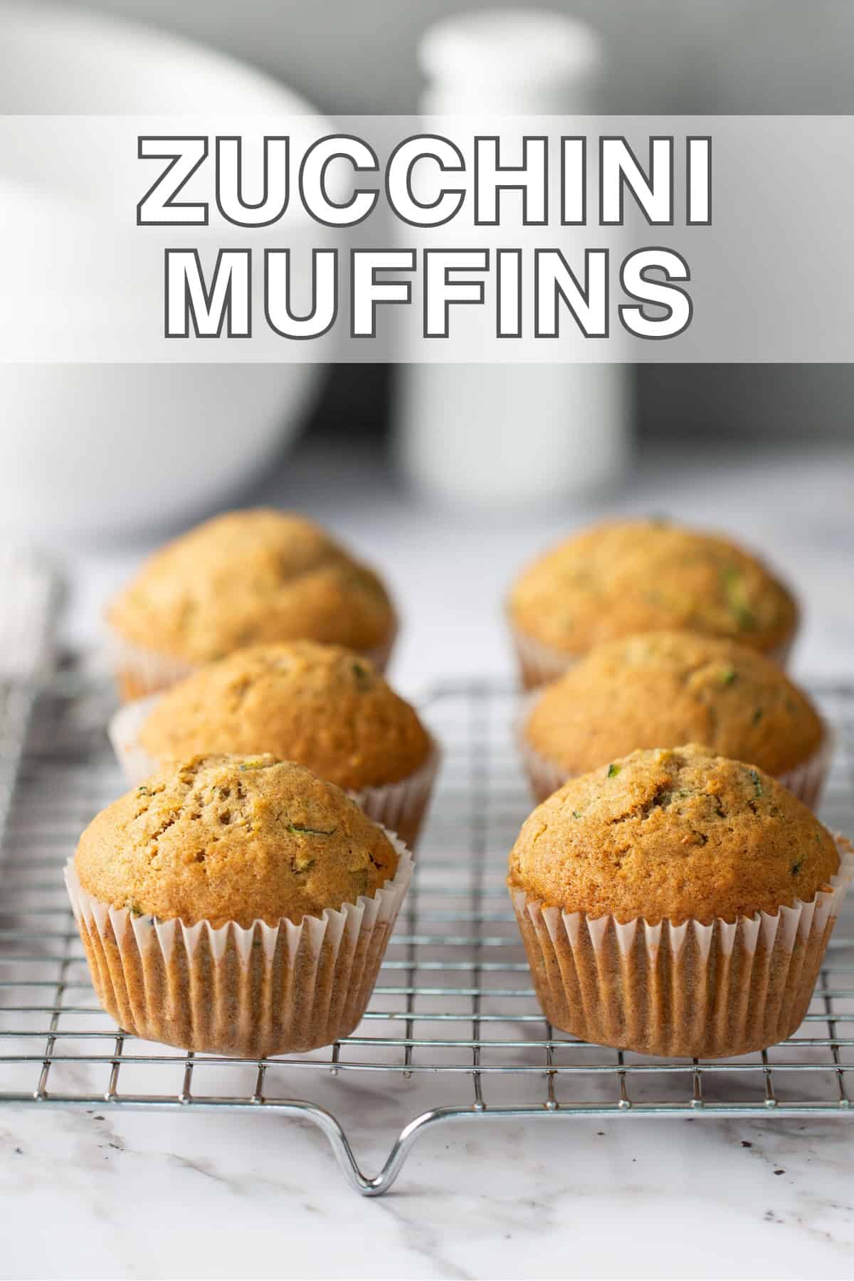 Zucchini Muffins - Baking A Moment
