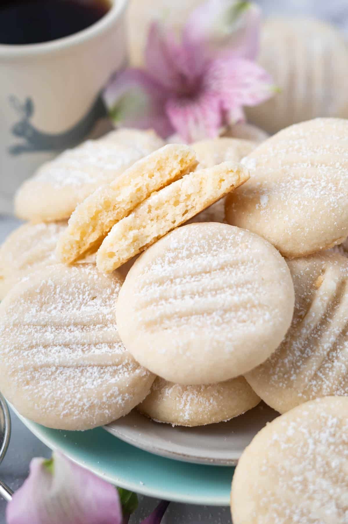 The Best Buttery Soft Melting Moments Cookies - Baking A Moment