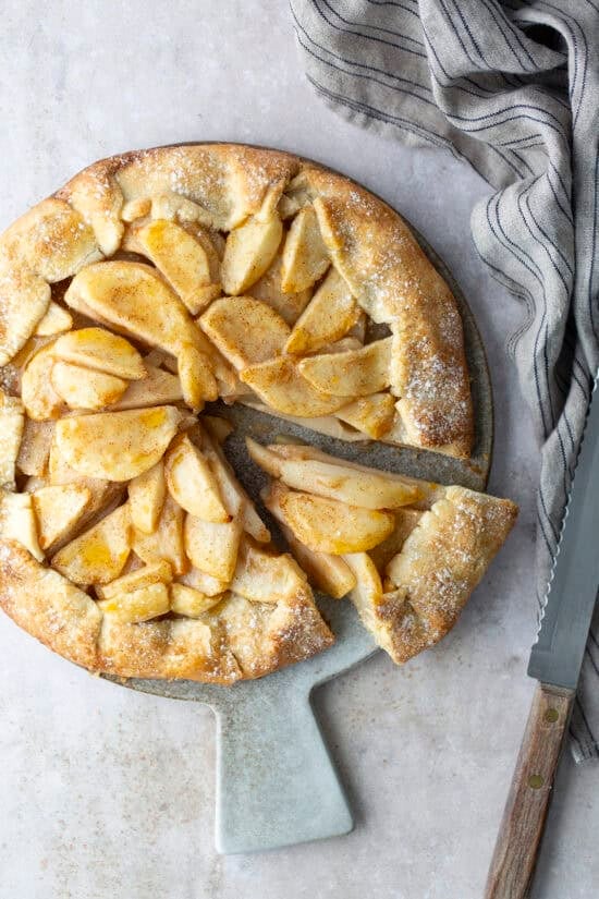 Pear Crostata - Baking A Moment